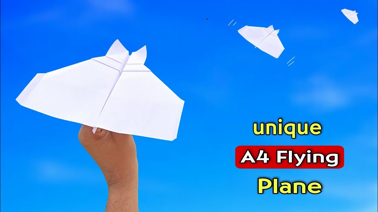 best notebook flying plane (unique), how to make flying plane, a4 paper ...