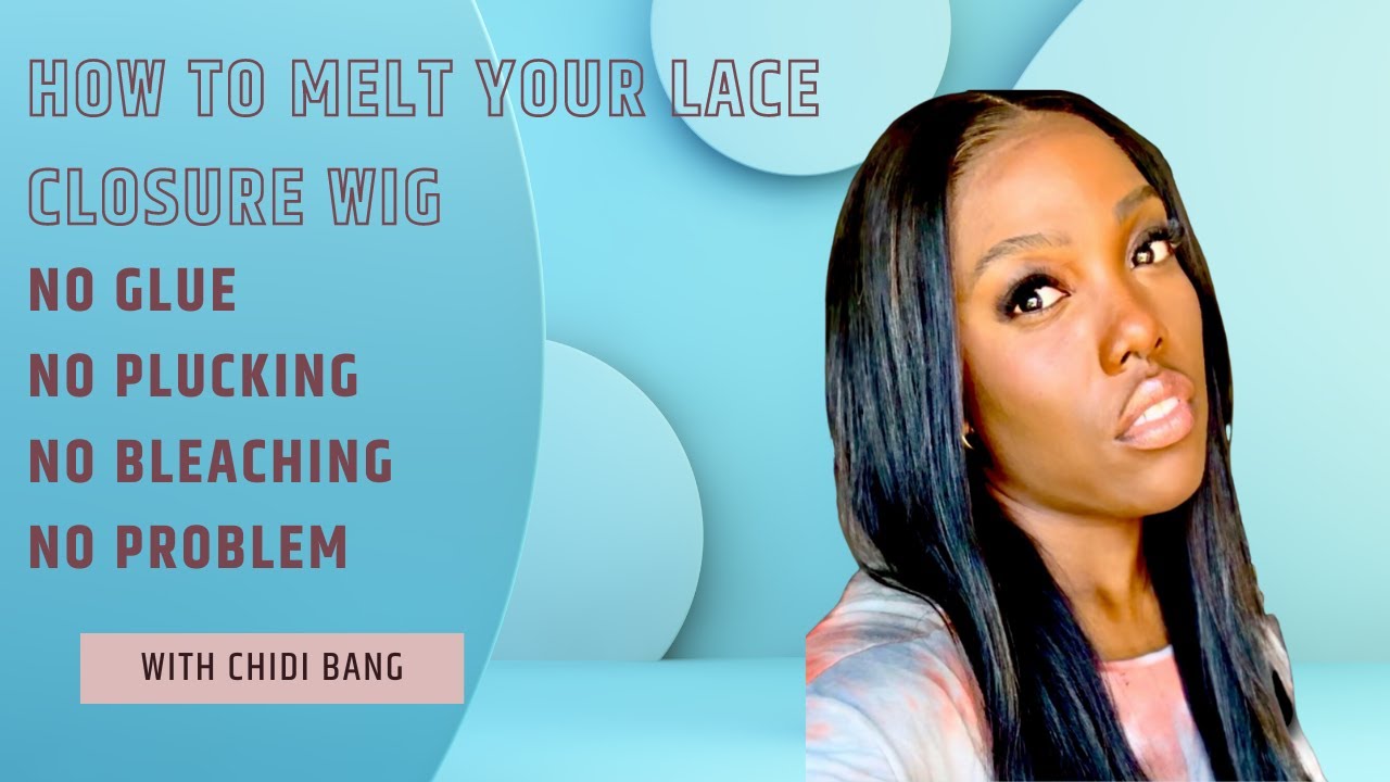 COMPLETELY GLUELESS WIG FOR BEGINNERS| NO PLUCKING, BLEACHING, CUTTING ...