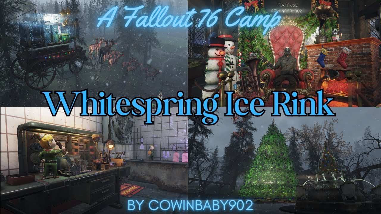 Fallout 76 Camp: Whitespring Ice Rink - YouTube