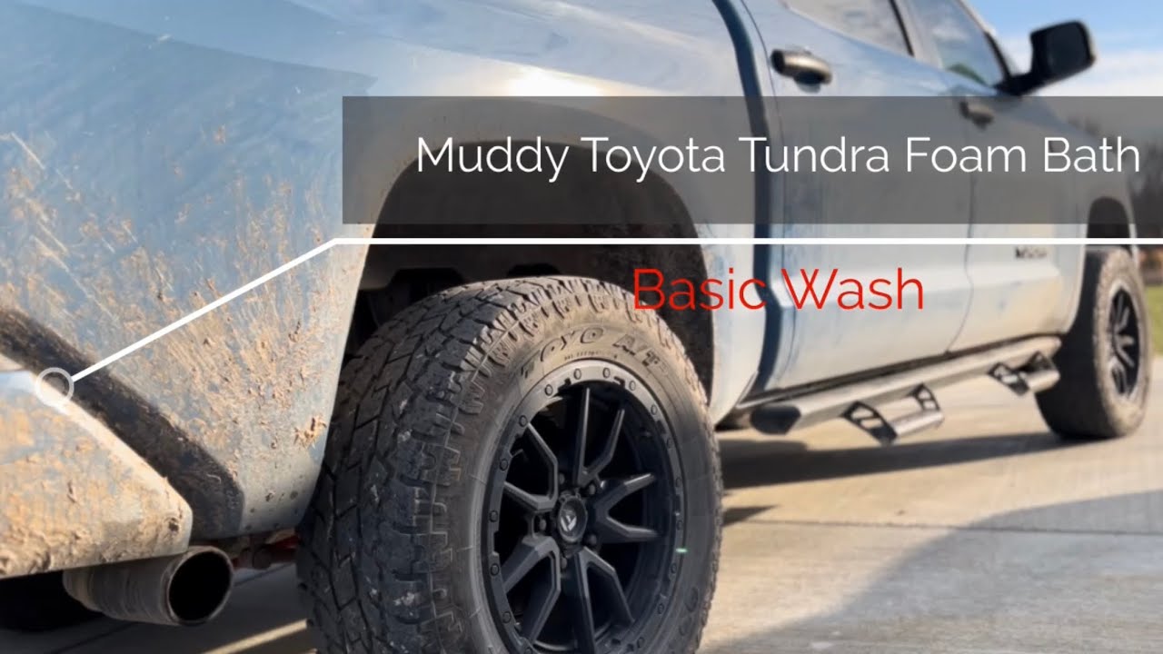 Cleaning A Dirty Toyota Tundra - Exterior Detailing ASMR - YouTube