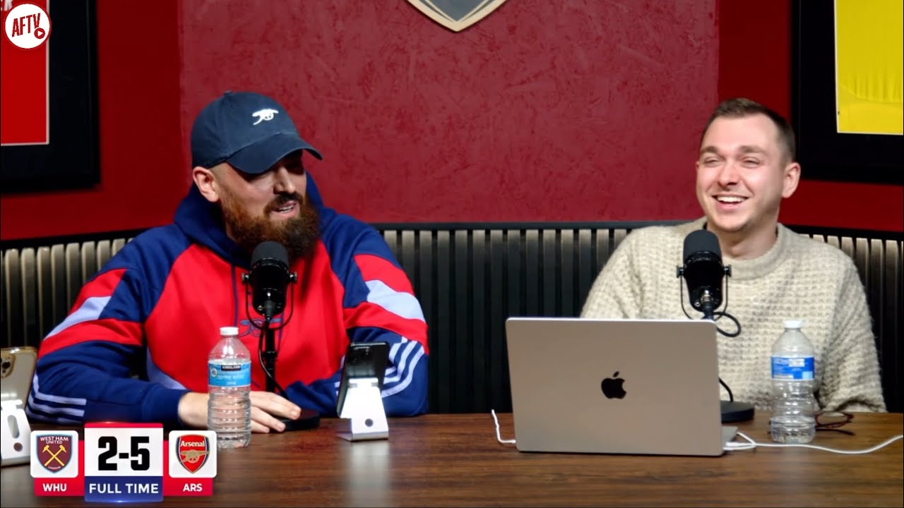 AFTV react to West Ham 2-5 Arsenal - YouTube