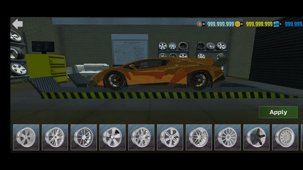Modifying Lamborghini in car simulator 2 - YouTube