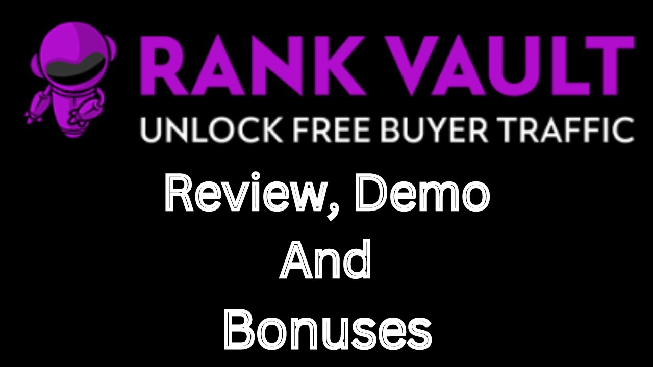 Rank Vault Review - Get 1st Page Google Ranking With Rank Vault Software - YouTube