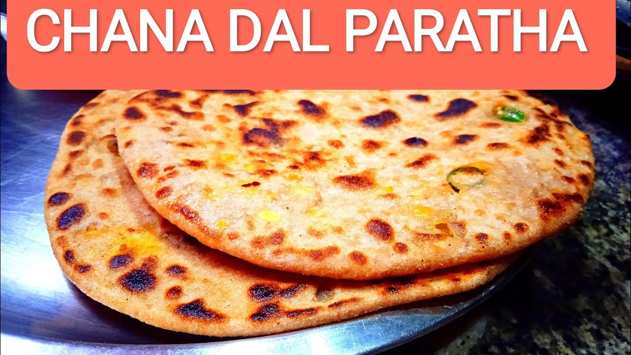 Channa dal paratha recipe - YouTube
