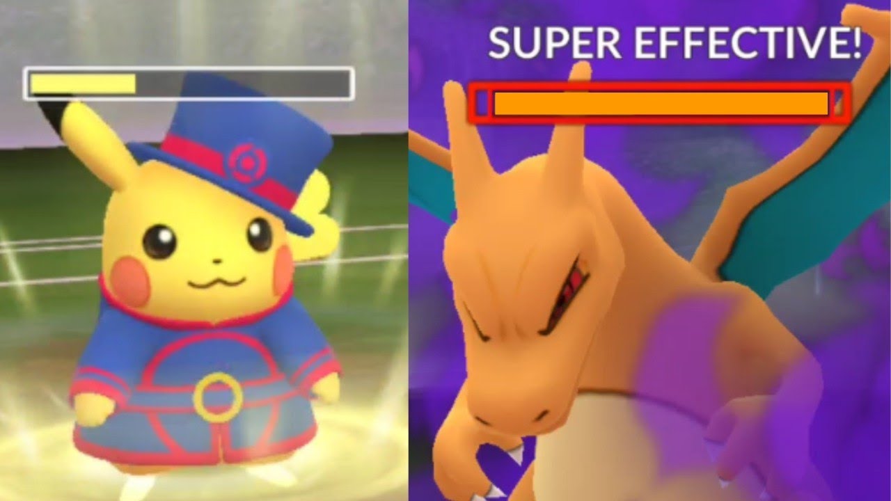 The STRONGEST Pikachu Vs 7000 CP Charizard! (Pokemon Go) - YouTube