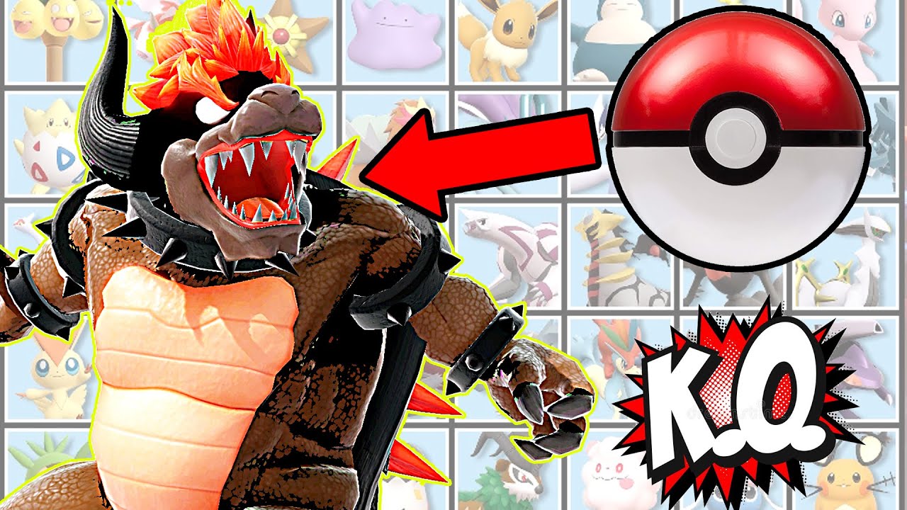Super Smash Bros. Ultimate - Which POKEMON Can DEFEAT FURY BOWSER ...