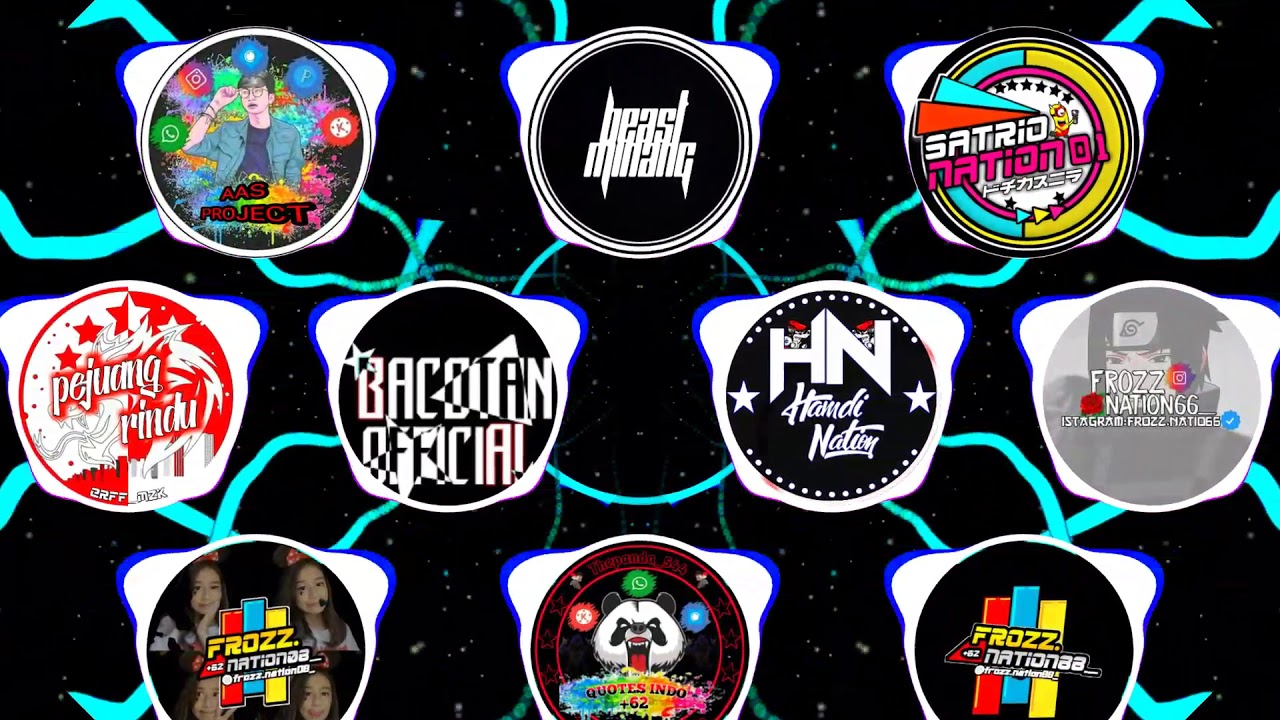 FREE TEMPLATE || AVEE PLAYER COLLAB || 10 LOGO - YouTube