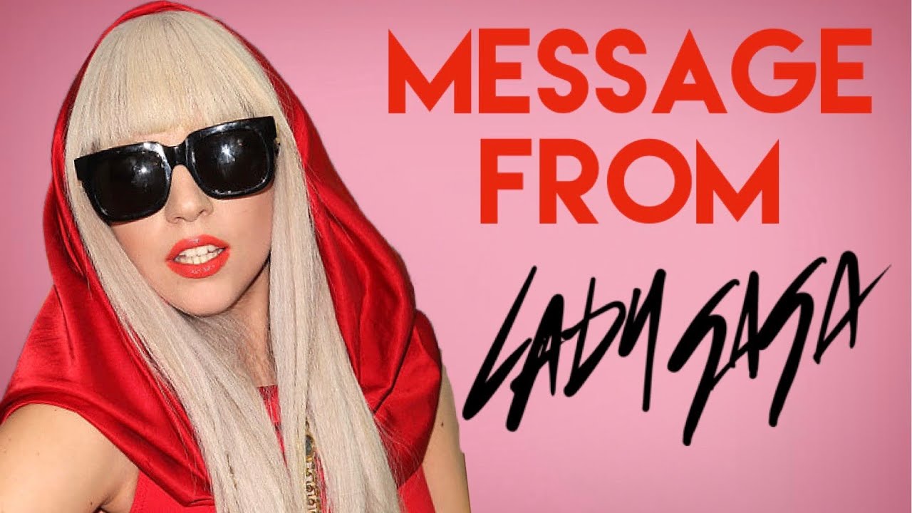 Message from Lady Gaga. - YouTube