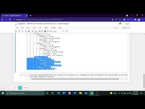 Decision Tree classification- Jupyter Notebook - YouTube