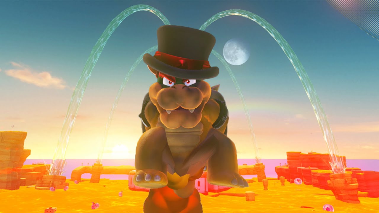 What If Bowser Turned the Floor Lava in Super Mario Odyssey? - Seaside ...