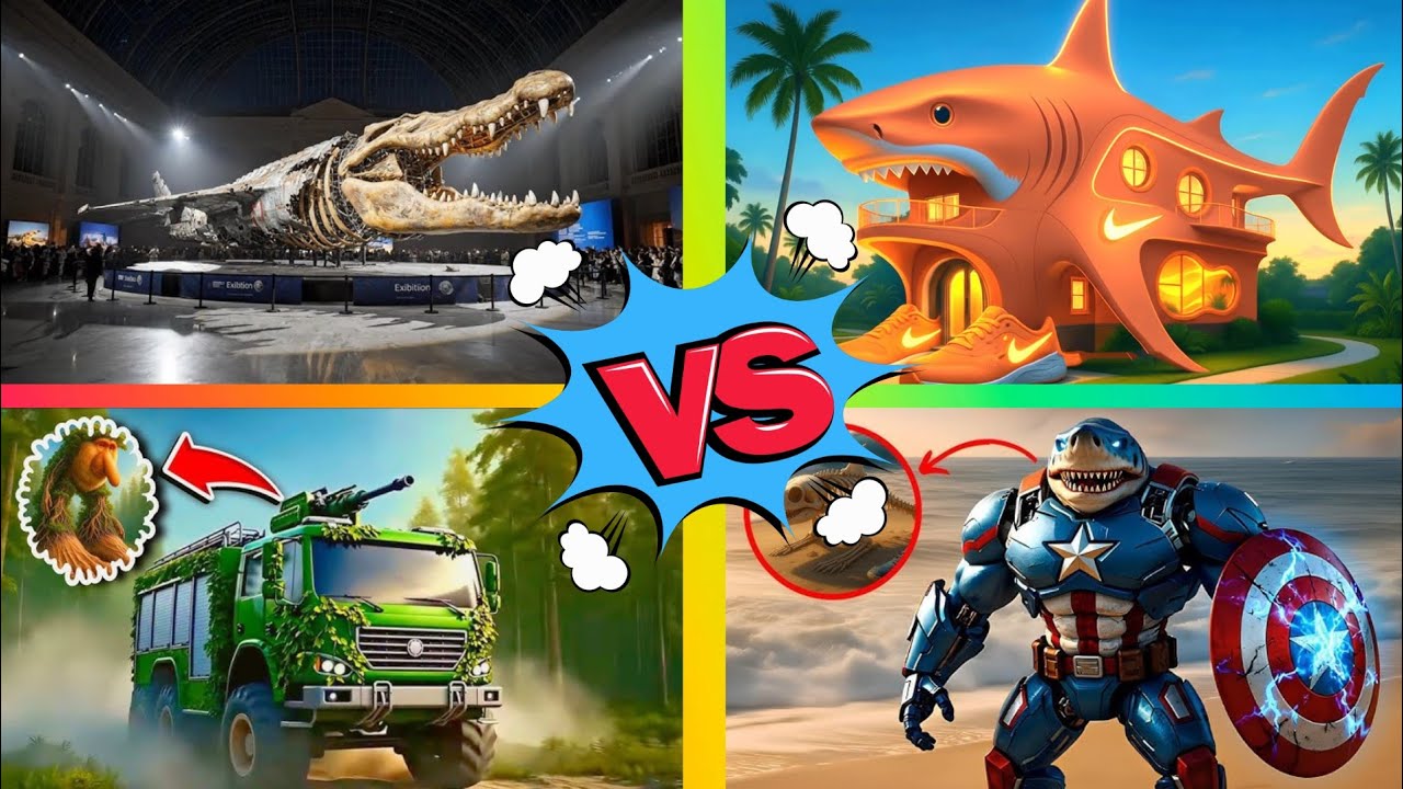 BRAINROT SUPERHEROES🆚BRAINROT FIRE TRUCK🆚BRAINROT HOUSE🆚TRALALERO ...