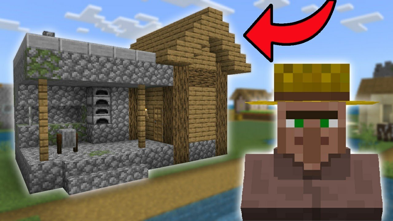 Epic Village Island Seed In Minecraft Bedrock Edition 1.20! (Stronghold ...