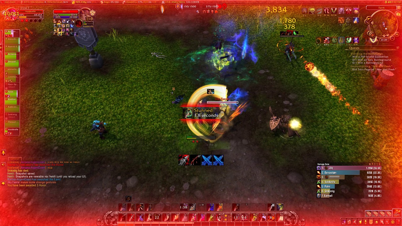 Assasination Rogue Alliance Random Battleground - WoW Battle for ...