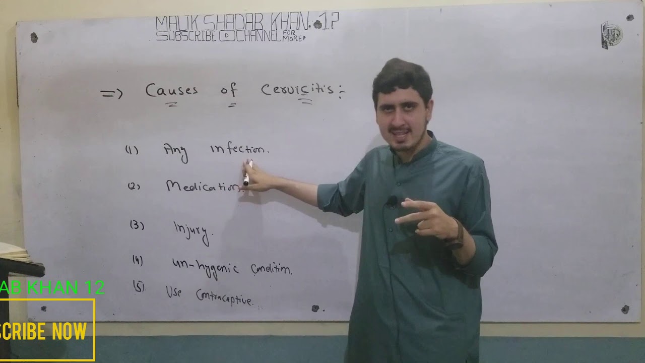 LECTURE # (33) ( CERVICITIS ) TYPES .CAUSES. SIGN SYMPTOMS .DIAGNOSE ...