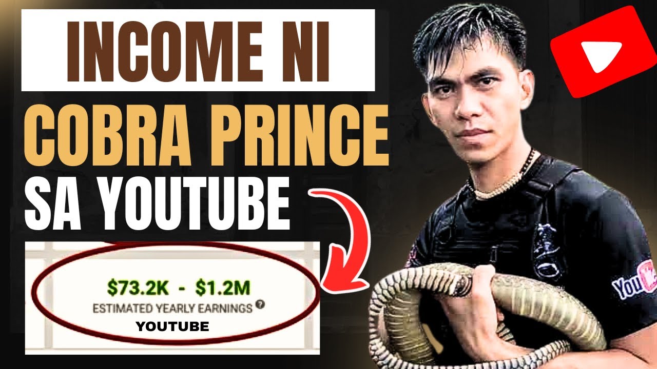 Magkaano ang kita ni cobra Prince sa youtube | How much the income of ...