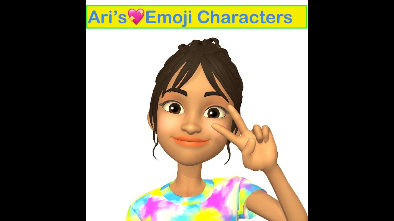 How to make your very own Ari's AR Emoji Characters - YouTube