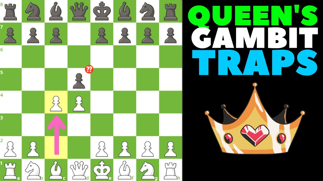 Deadly Queen's Gambit Trap | Win in 7 Moves with This Chess Opening ...