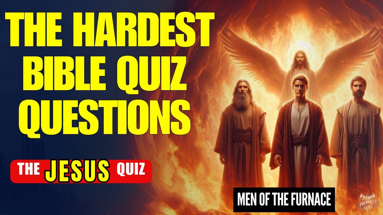 20 Bible Questions: Jesus and the Three Men in the Fiery Furnace - YouTube