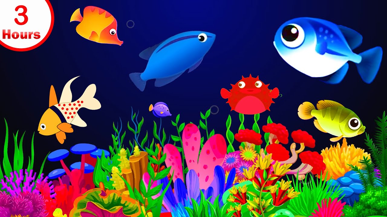 Bedtime Lullabies and Calming Undersea Animation ♫ Baby Lullaby #96 ...