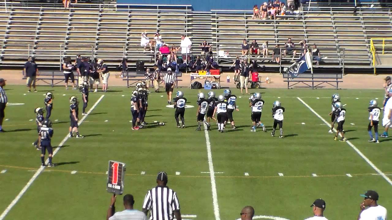 CV Panthers @ Modesto Rams (starts) 9/6/14 1st half - YouTube
