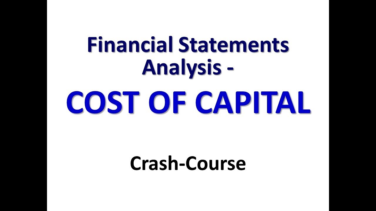 financial-statement-analysis-syllabus-advanced-15-cost-of-capital-youtube