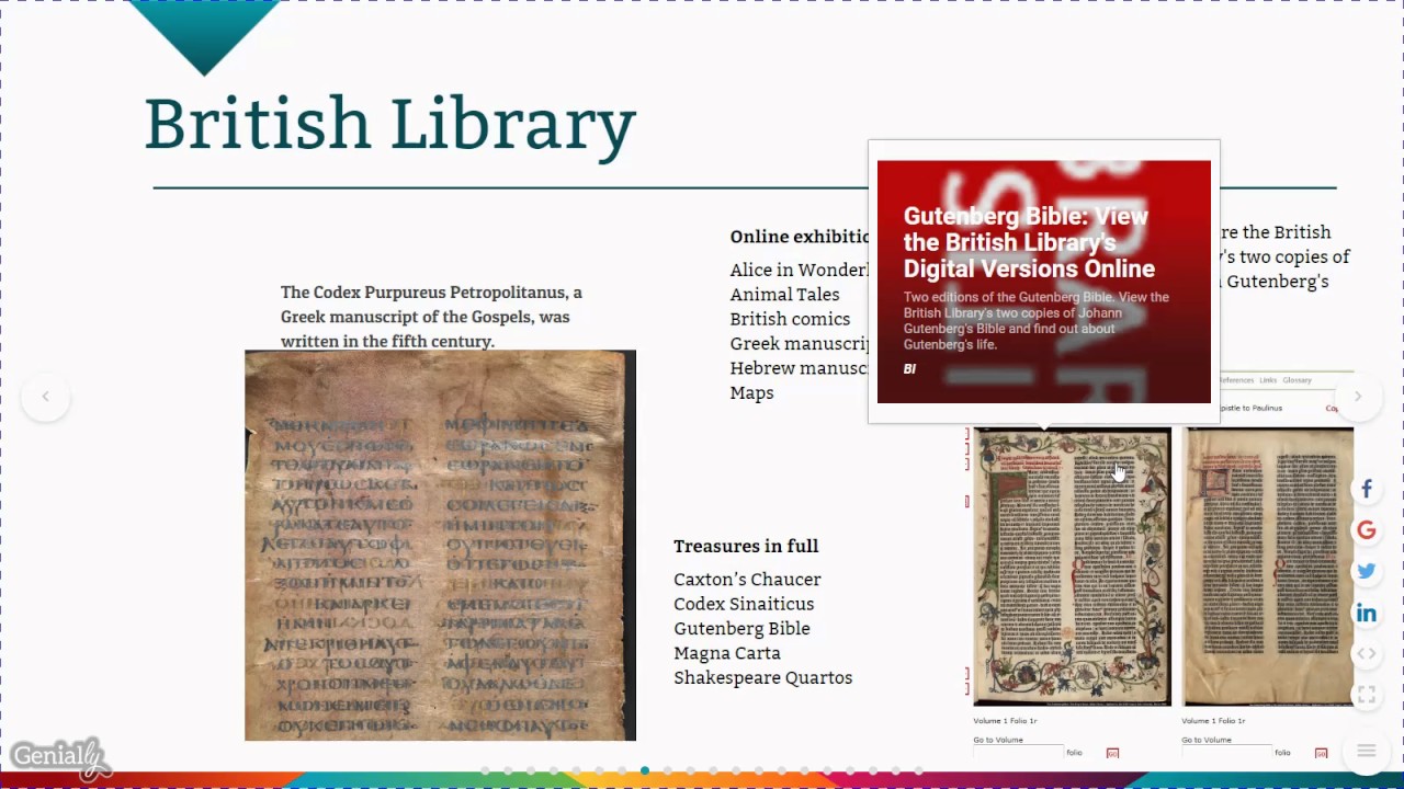 Presentation: Exploring Digital Museums, Libraries and Web Archives ...