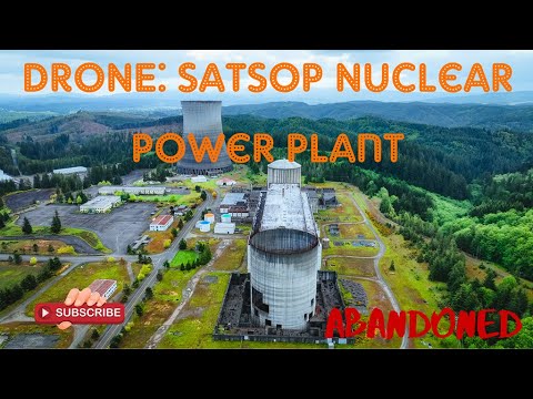 DRONE: Explore the Abandoned Satsop Nuclear Power Plant - YouTube