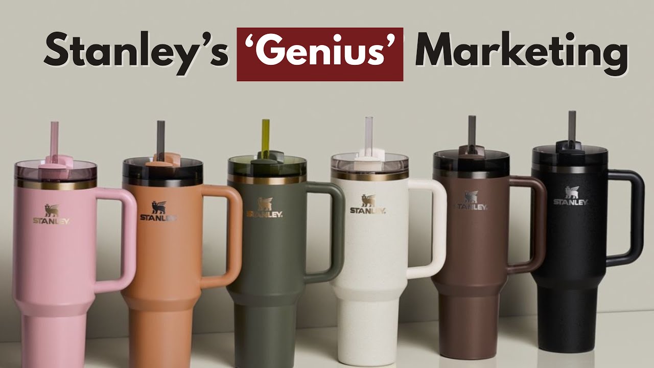 How Stanley Cups Went Viral | Genius Marketing Explained | Think Like ...