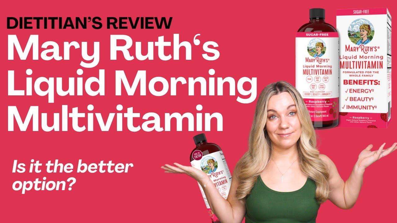 Mary Ruth's Liquid Morning Multivitamin Review by a dietitian - Is it ...