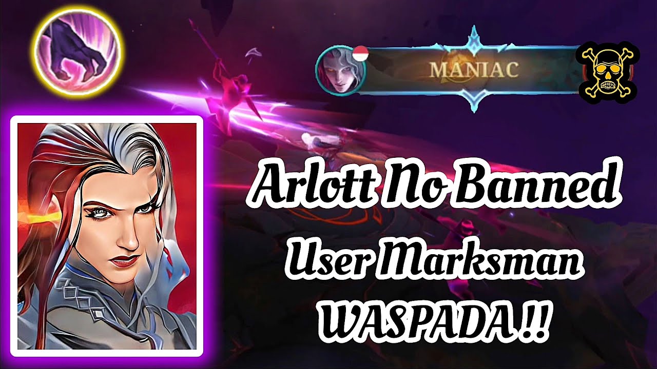 COMBO Arlott Karrie | Item & BUild Arlott 2023 | Cara Main Skill 2 ...