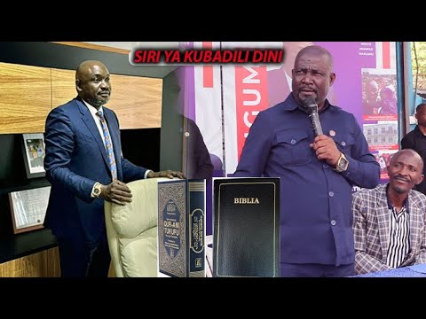 ALIYEBADILI DINI KUTOKA UISLAM NA KUWA MKIRISTO AFICHUA SIRI NZITO YA ...