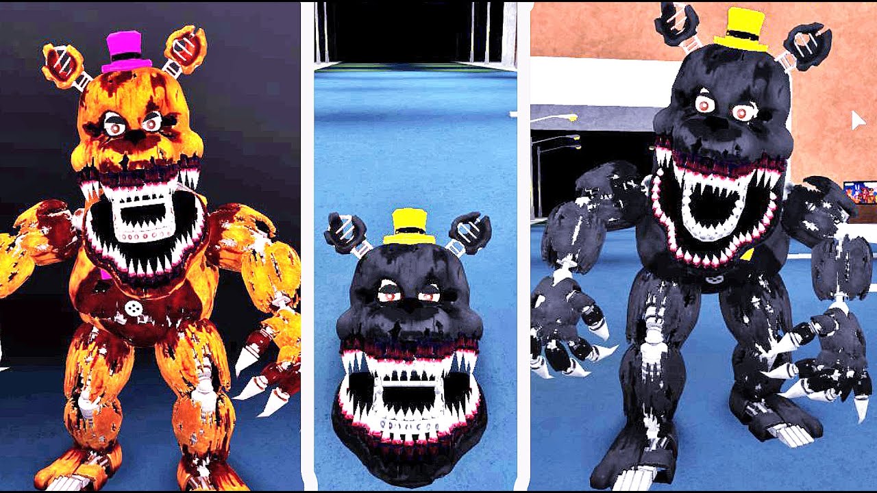 NIGHTMARE ANIMATRONICS SECRETO Roblox Circus Baby's Pizza World ...