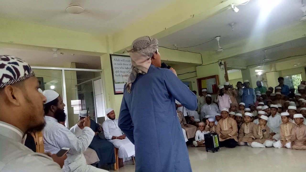 ভক্তদের অনুরোধে গান গাইলেন সাকিব 😍 New Gojol Sakib Kalarab 2019 নিখিল ...