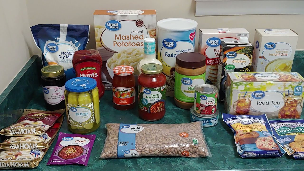 Prepper Pantry | Grocery Haul | The Great Reset | The Great Depression ...