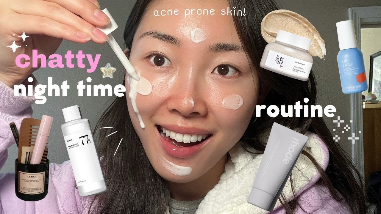 FULL night time routine: hair, skin, shower! 🫧 (how i almost quit being ...