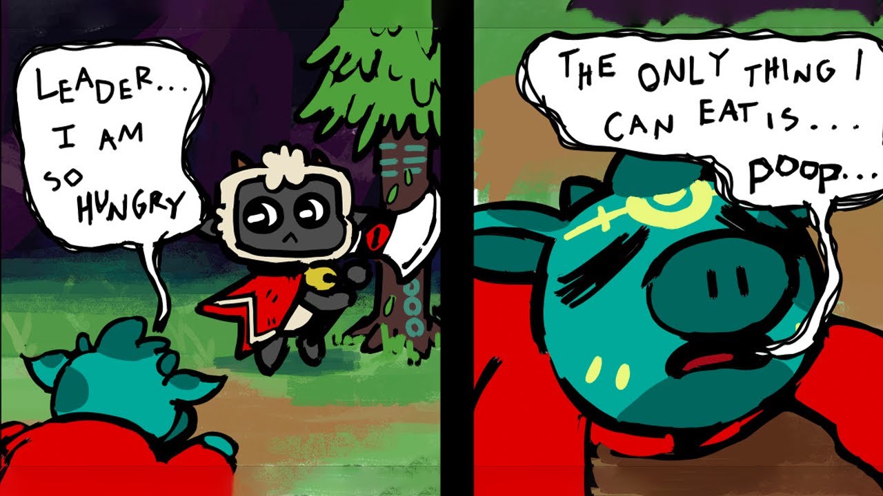 Lamby is REALLY HUNGRY!? | Cult Of The Lamb Comic Dub - YouTube