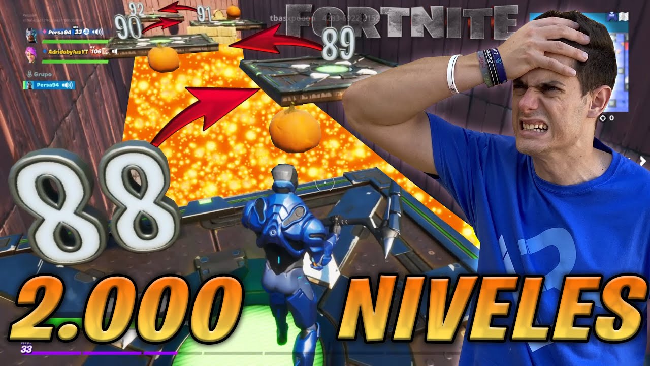 2.000 NIVELES de PARKOUR en FORTNITE vs ÁLEX SEGURA - YouTube