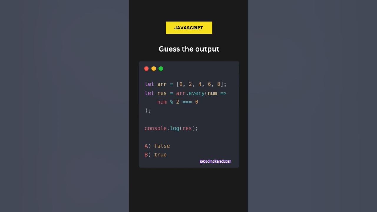 Javascript Interview Questions How To Answer Them Shorts Javascriptinterview Javascript
