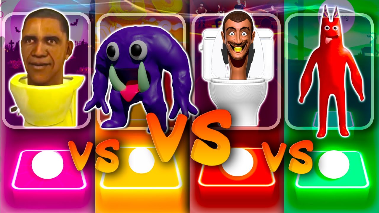 SKIBIDI 💩 AMERICA TOILET 🆚 Garten of Banban Captain 🆚 Skibidi Toilet 🆚 ...