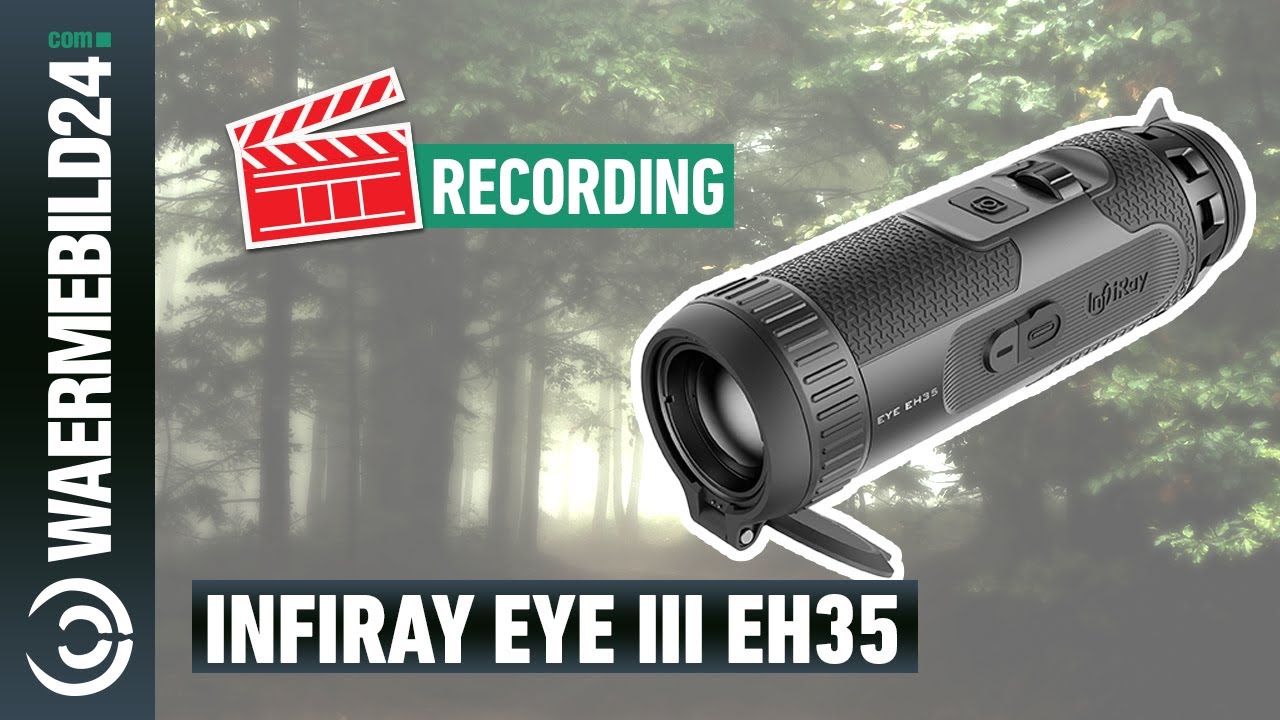 Anblick mit dem Infiray Eye III EH35 Wärmebild-Handgerät 🔴 - YouTube