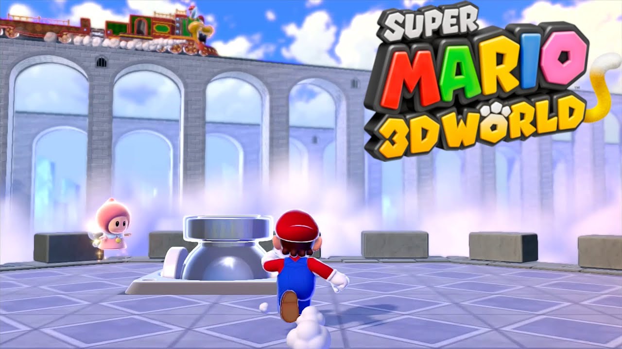 Super Mario 3D World “Mario's Train Trouble” - YouTube