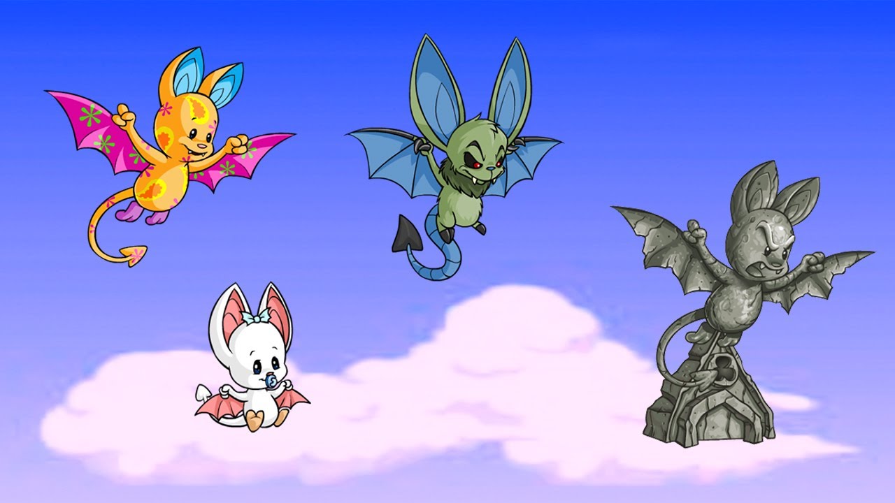 Korbat | All Neopets Colours - YouTube