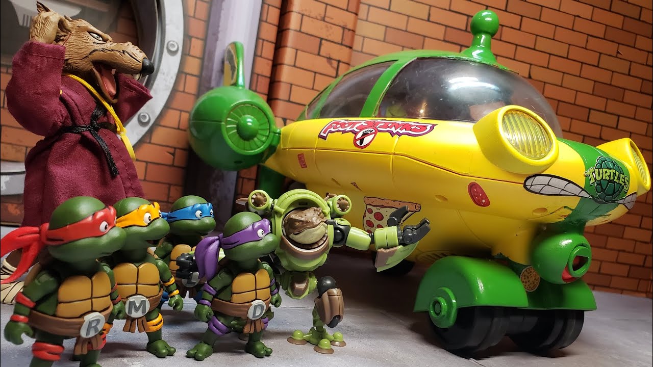 TMNT PARTY STARSHIP (CUSTOM PAINTED LITTLE EINSTEINS PAT PAT ROCKETSHIP ...