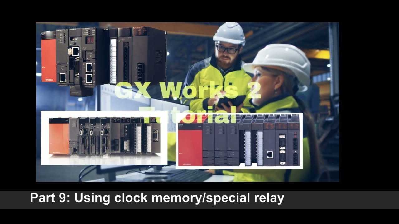 Part 9: Clock Memory or Special Relay in PLC Mitsubishi GX Works 2 ...