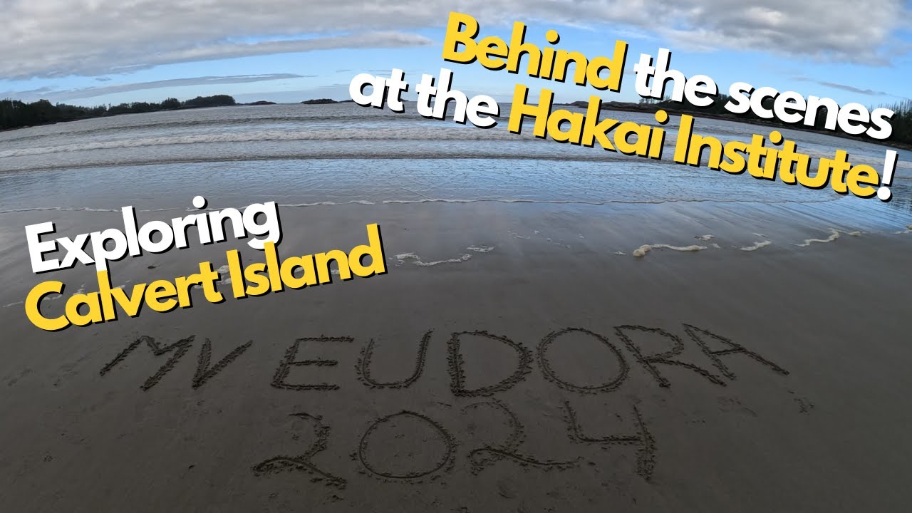We explore beautiful Calvert Island beaches and tour behind the scenes ...