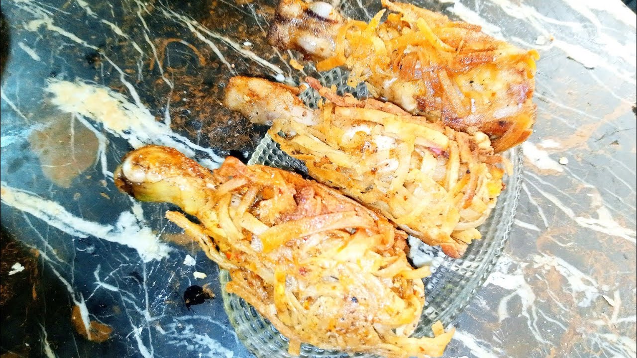 Crispy thread chicken drumsticks ||easy and unique chicken recipe By ...