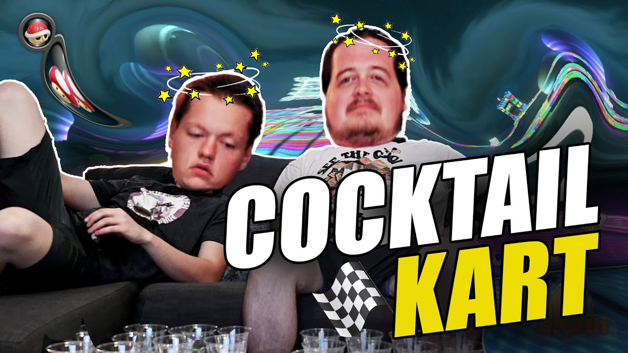 Cocktail Kart | Drunk Mariokart Parks And Rec Parody - YouTube