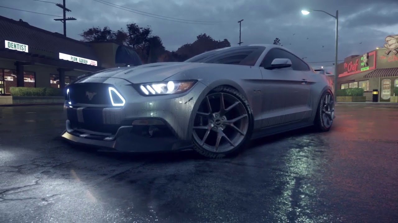 NFS 2015 - Mustang in City - YouTube