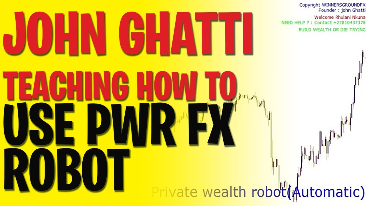 Forex Trader John Ghatti showing how to use PWR Forex Robot - Forex EA ...