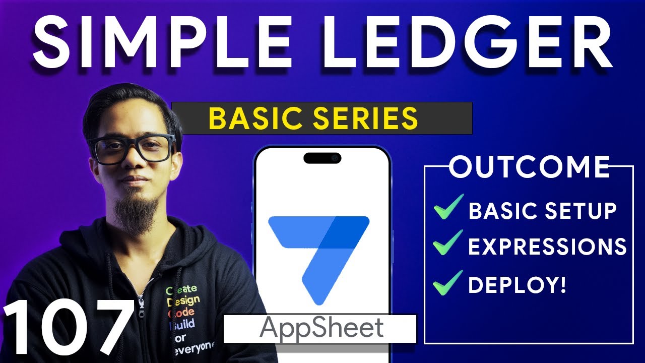 How to do Ledger in Appsheet in less than 10 minutes! - YouTube